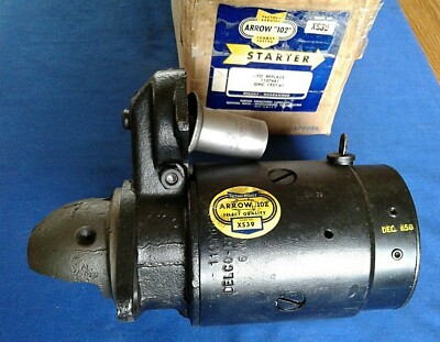 Arrow Armature Co. Reman. Starter # XS39 GMC Truck 1956-1962 Ref ...