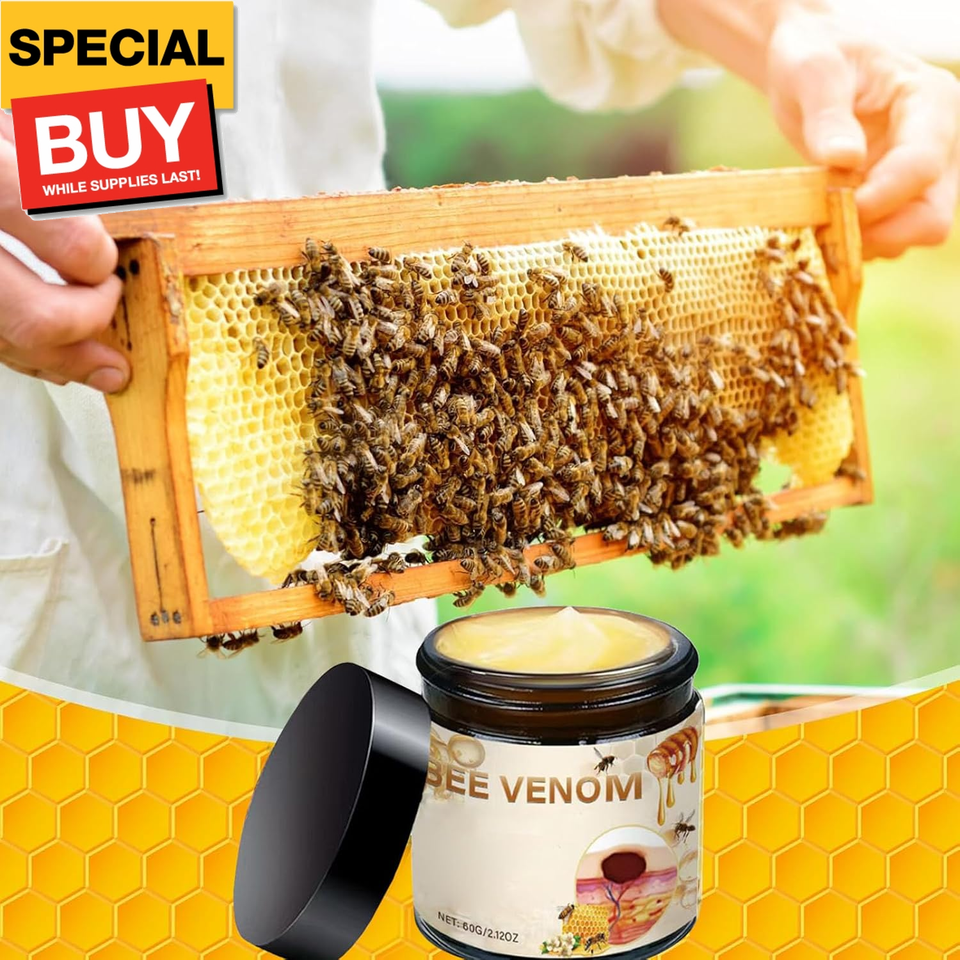 Bee Venom Treatment Cream, 2025 New Bee Venom Repair Cream,Fast and ...