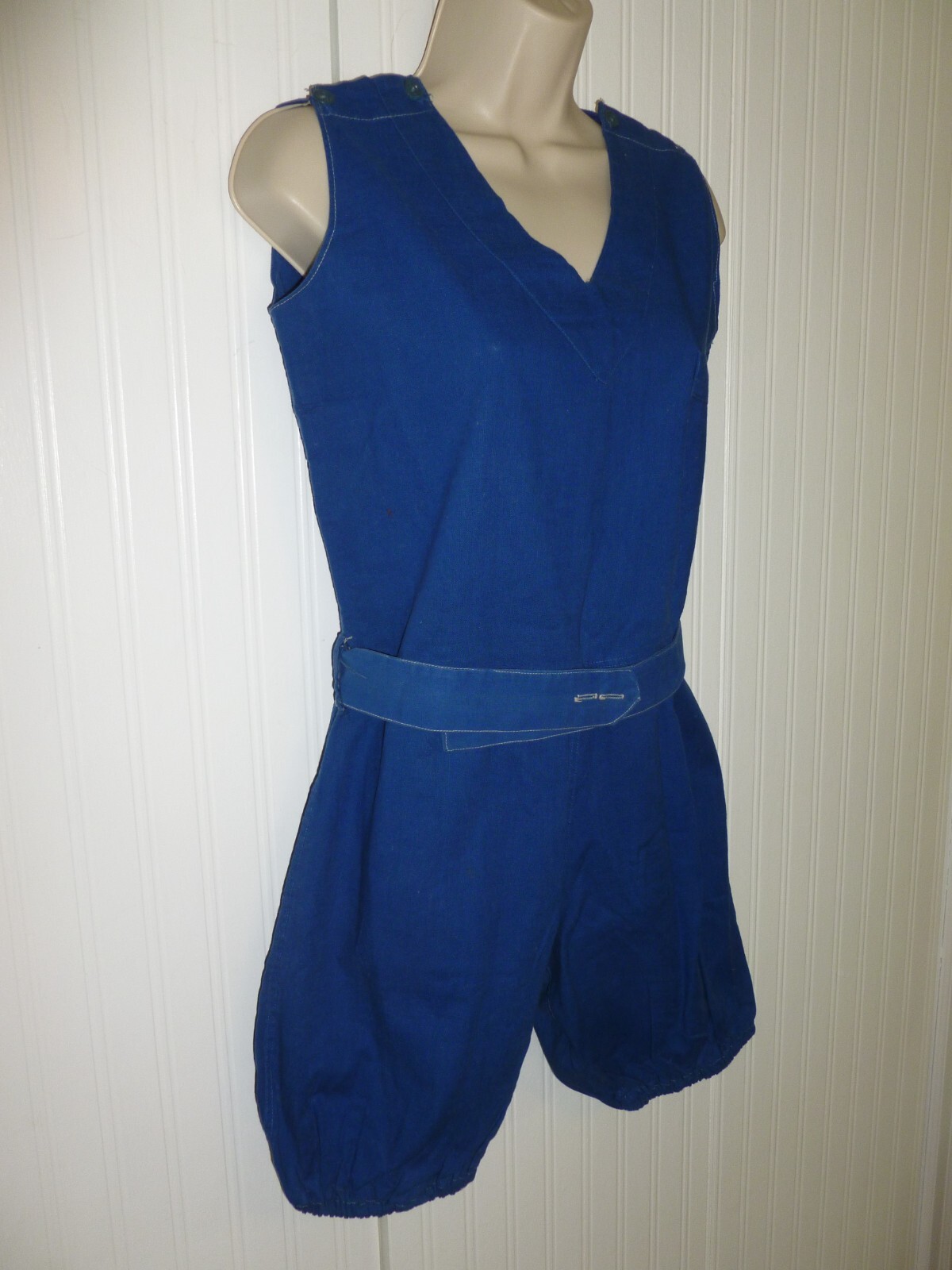 Antique Gym Romper 1910s 1920s Edwardian Beach Active… - Gem