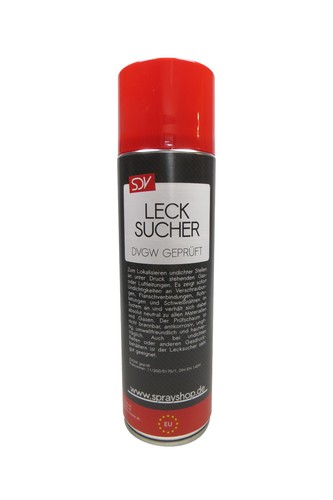 1x 400ml LECKSUCHSPRAY DVGW geprüft Leckfinder Lecksucher Gas Lecksuch ...
