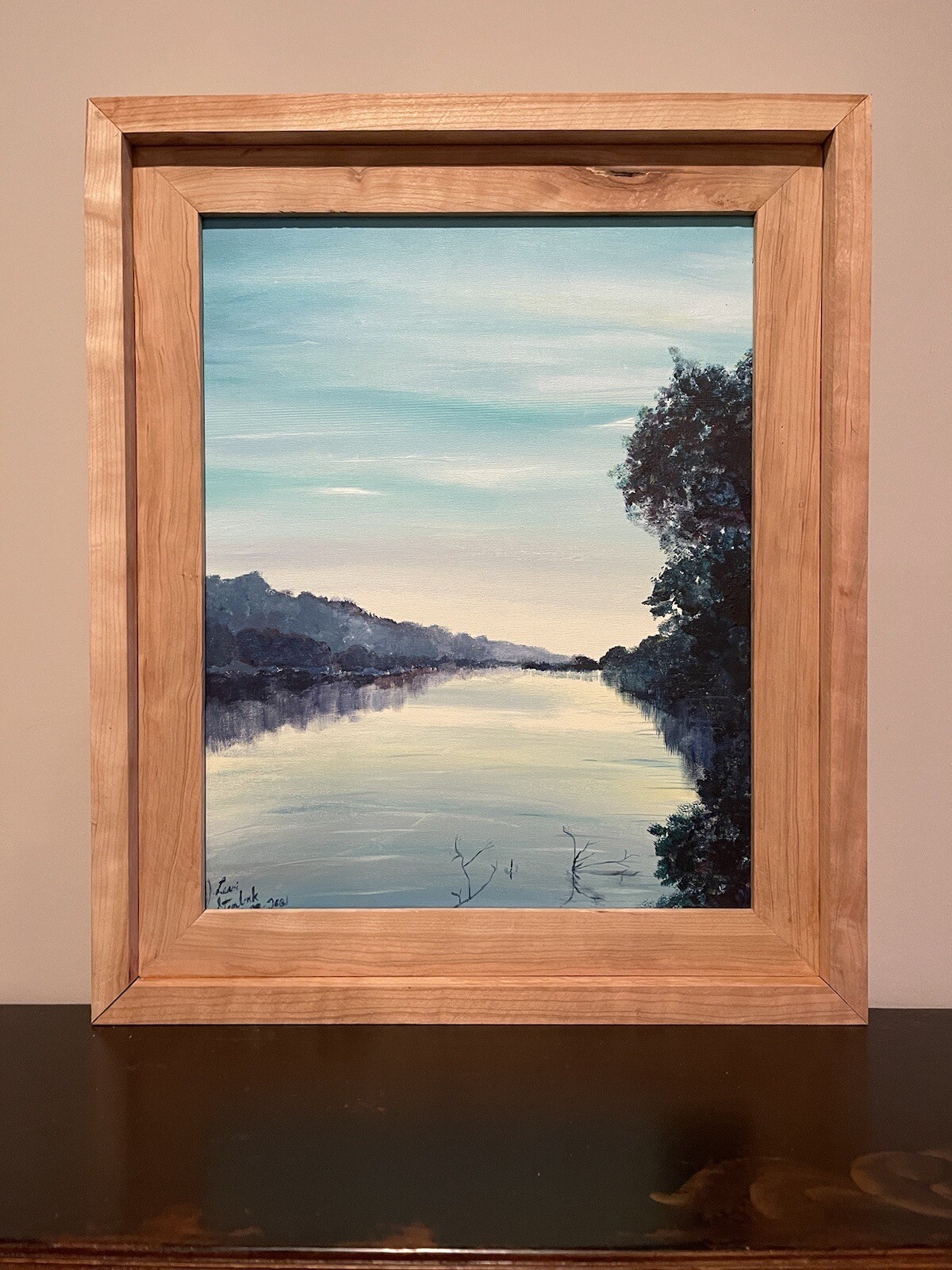 Rustic Cherry Picture Frame 22x28" ID - American FarmHouse Style | eBay