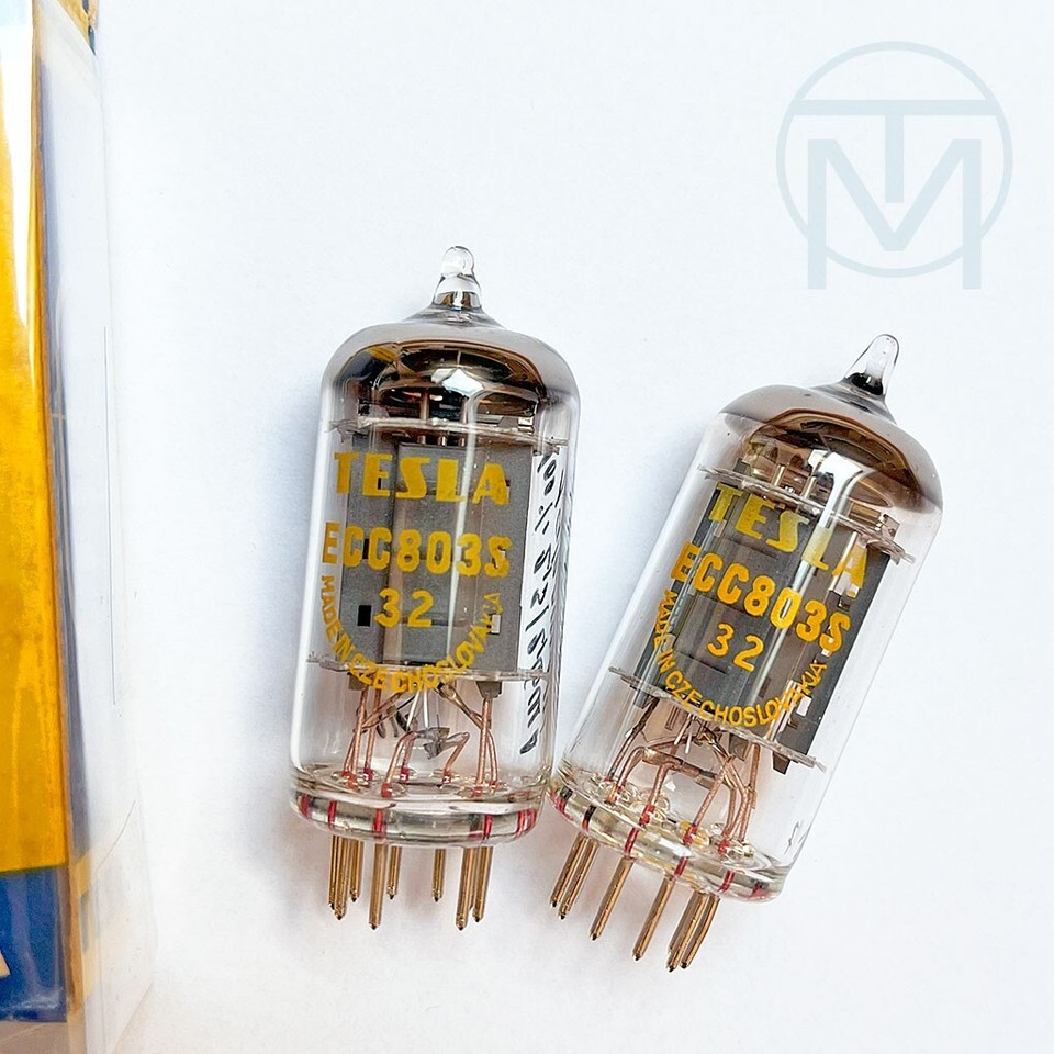 2x TESLA ECC803S (CV4004 7025 ~5751) Long Plate lk Siemens E83CC, NOS ...