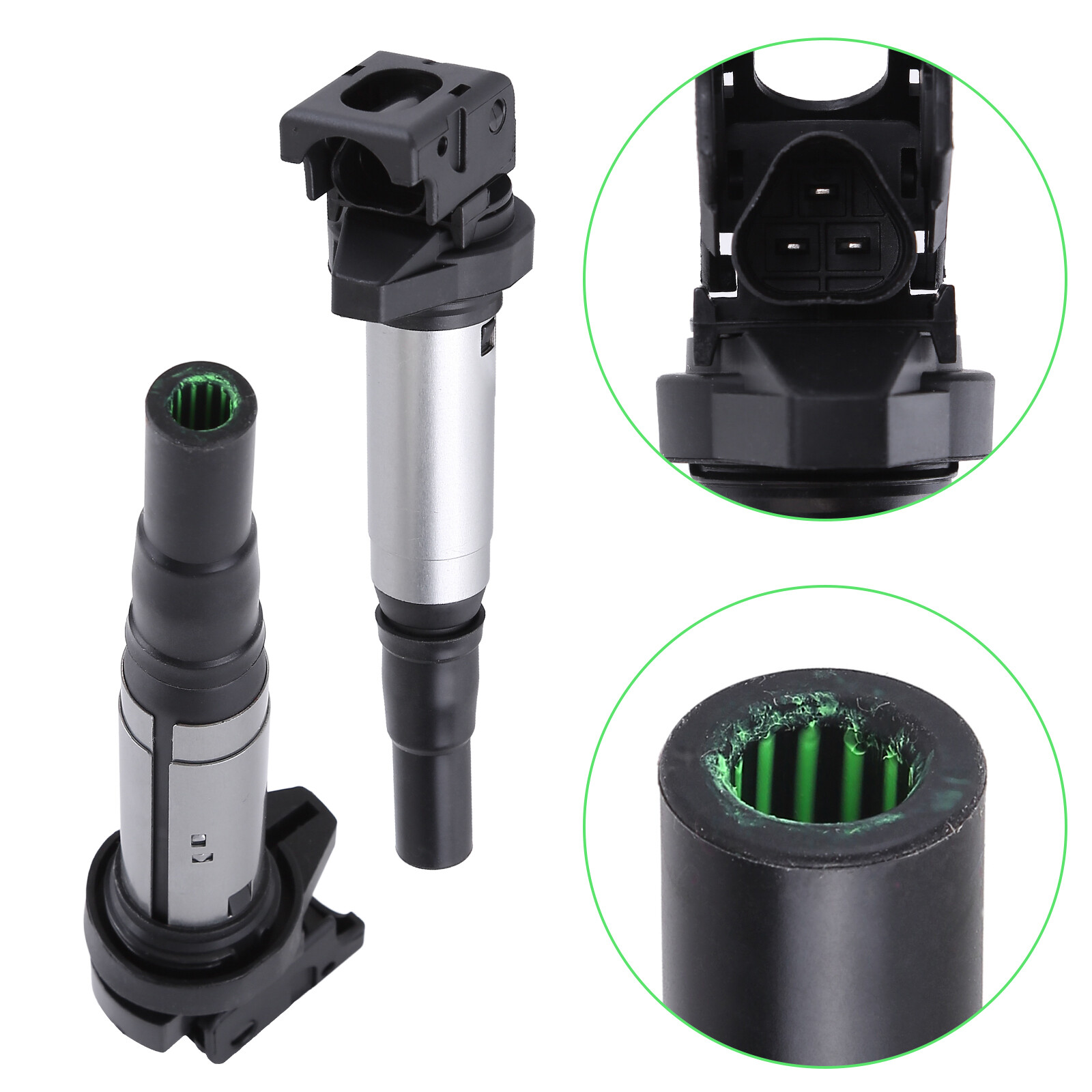 4X Ignition Coils + 4X Iridium Spark Plugs For Mini Cooper 1.6L 2007 ...