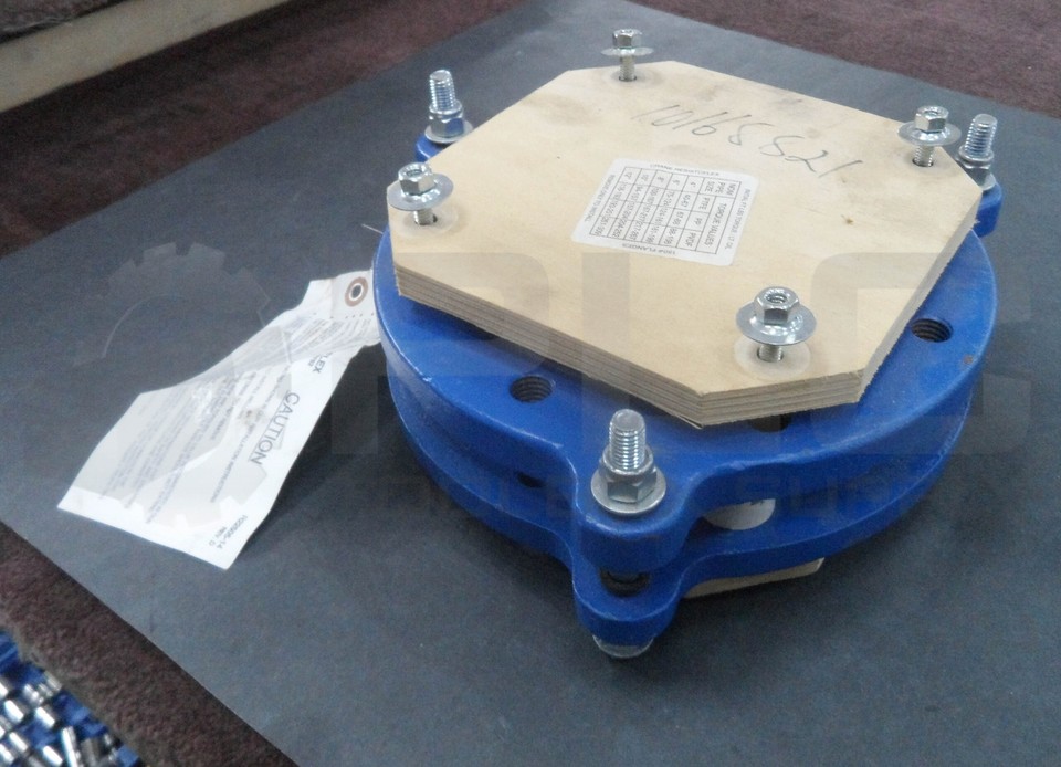 NEW CRANE RESISTOFLEX R22505-14 REV.D FLANGED EXPANSION JOINT 4" *READ ...