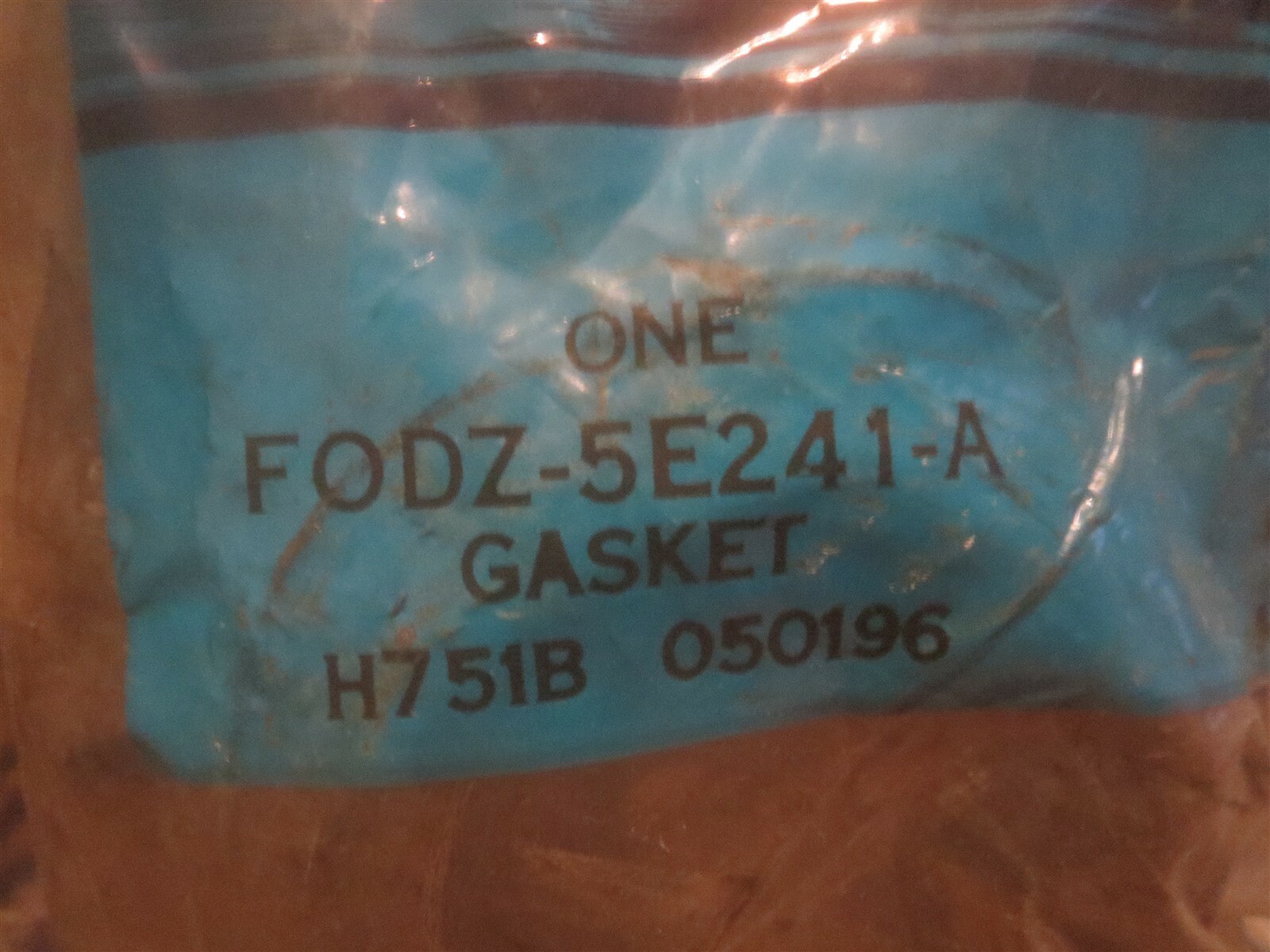 NOS FORD F0D-5E241-A GASKET NEW GENUINE FORD | eBay