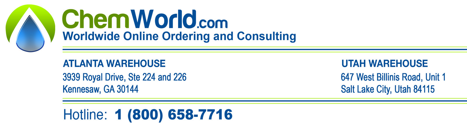 Chemworld Atlanta | eBay Stores