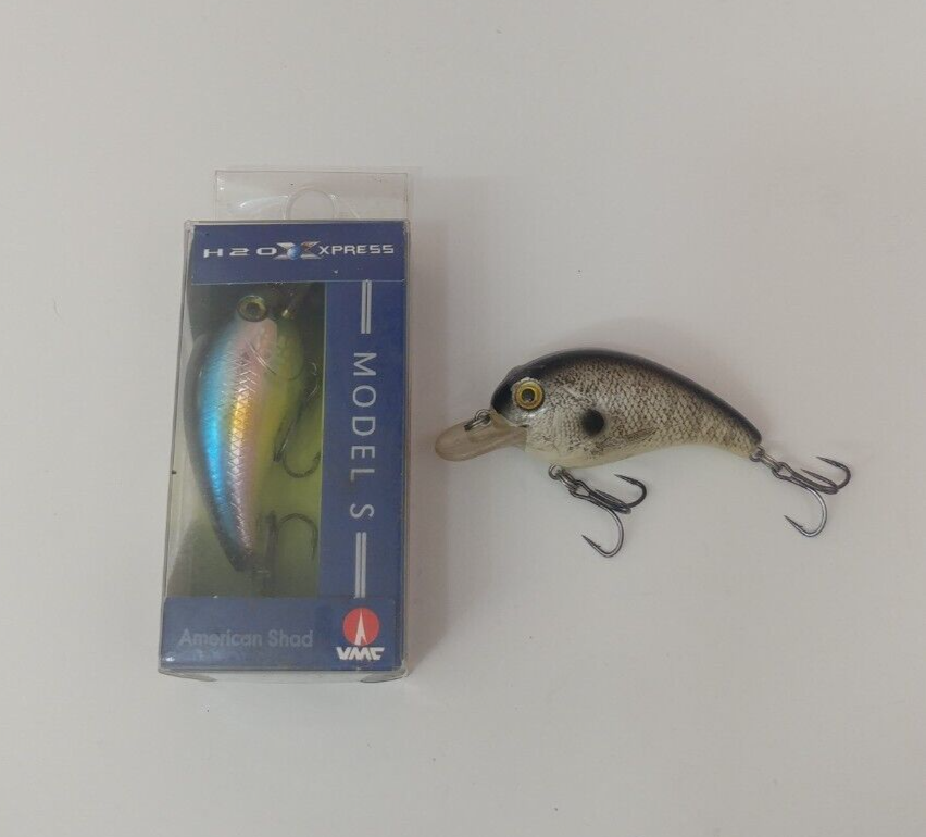 (2) Academy H2O Xpress Crank Model S Crankbait Fishing Lures Lot of 2 ...