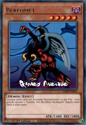 Yu-Gi-Oh ! Berfomet MZMI-FR042 VF/RARE | eBay