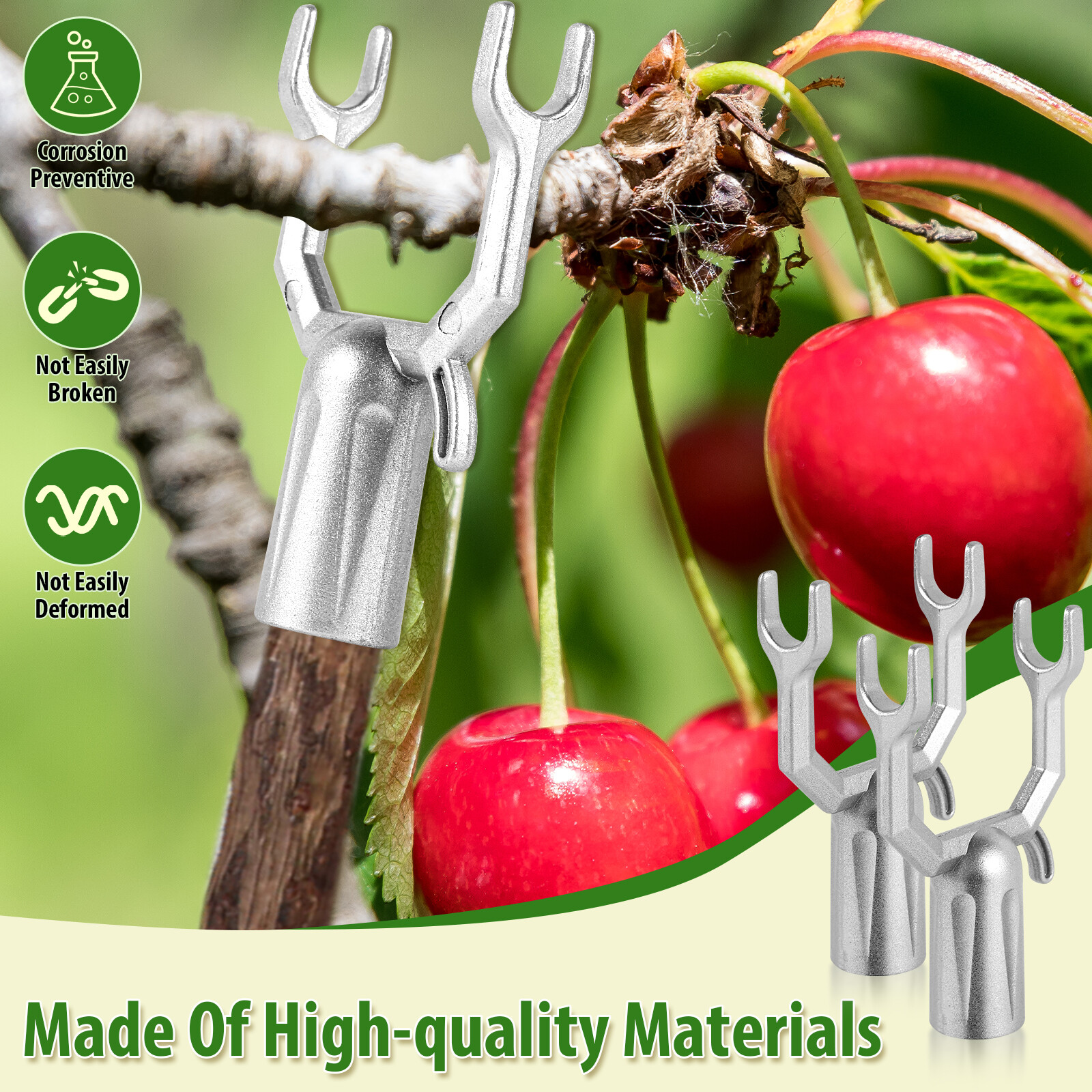 12Pcs Plant Branch Support Metal Tree Brace Aluminum Alloy Fruited Tree ...