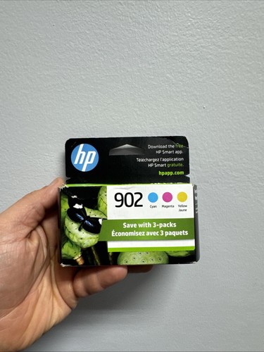 HP GENUINE 902 COLOR INK SEALED BOX OFFICEJET EXP: Oct 2026 | eBay