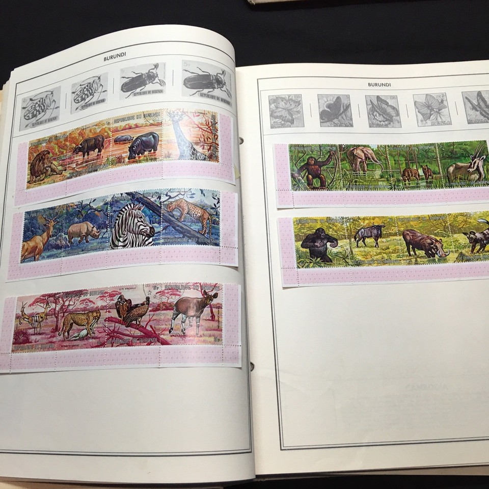 Two Traveler Stamp Album United States Germany Australia - See Pics ...