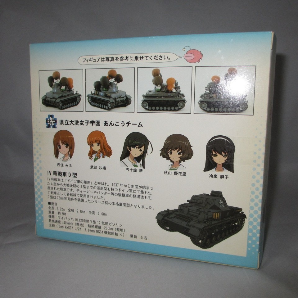 Panzer IV Ausf. D Figure Ending Ver. Girls und Panzer Pair Dot from Japan | eBay UK