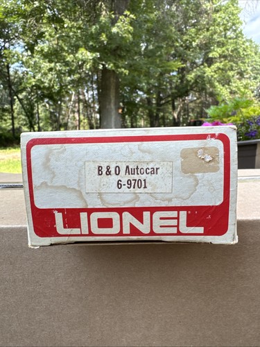 Vintage 1872 Lionel B & O Auto Car 6-9701 with Original Box | eBay