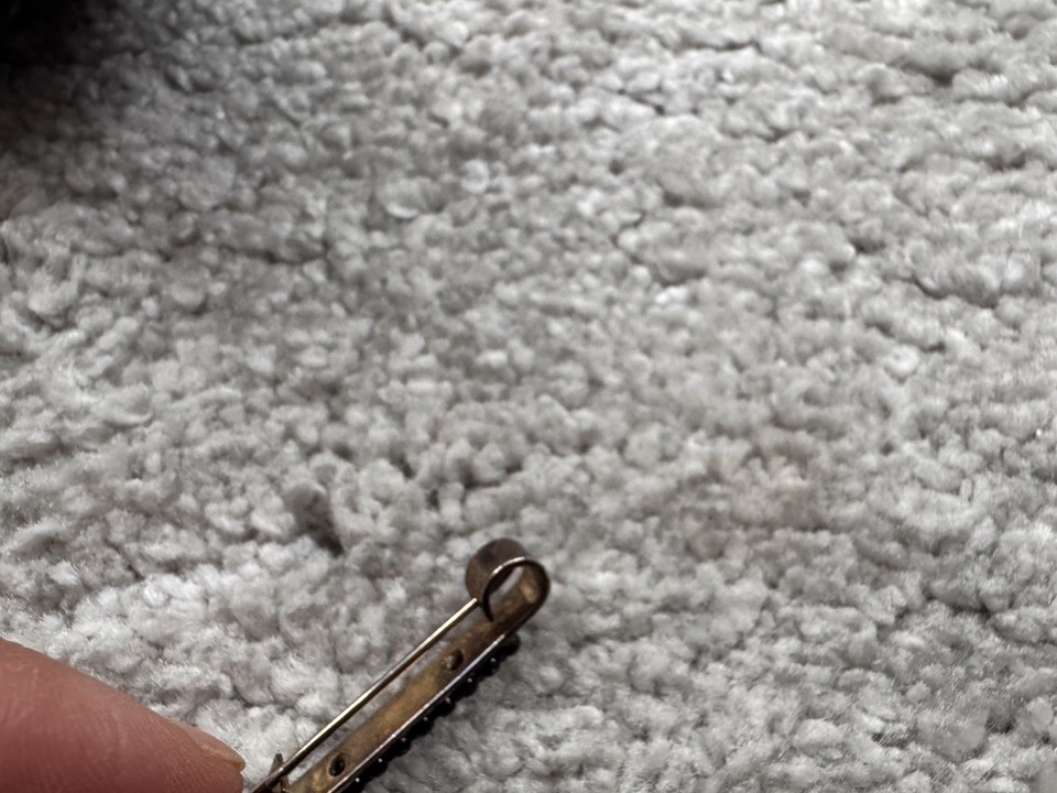 Silver Diamanté Brooch/ Pin New | eBay UK