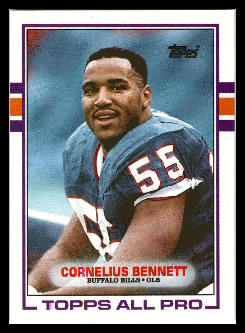 1989 Topps Cornelius Bennett #43 Buffalo Bills | eBay