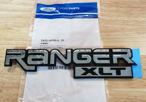 1993-2005 Ford Ranger XLT Chrome Fender Emblem Driver or Passenger ...