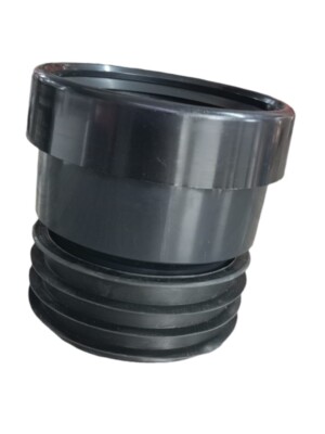 Drain Adapter 4" Soil PVC Waste to Clay Cast Iron Converter Plumbing ...