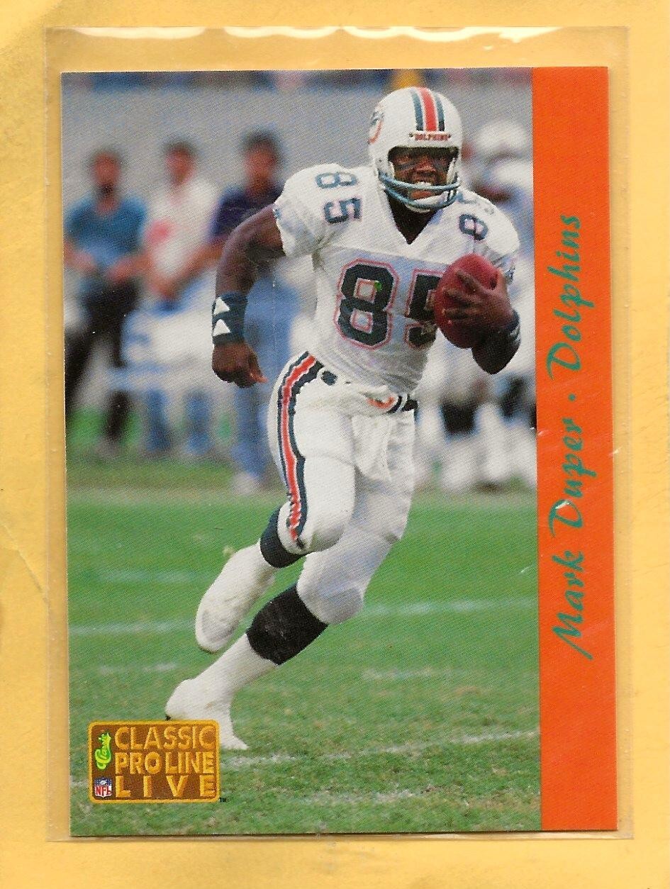 MARK DUPER - 1993 Classic Pro Line Live - #148 - Dolphins - Comb. Shipping | eBay