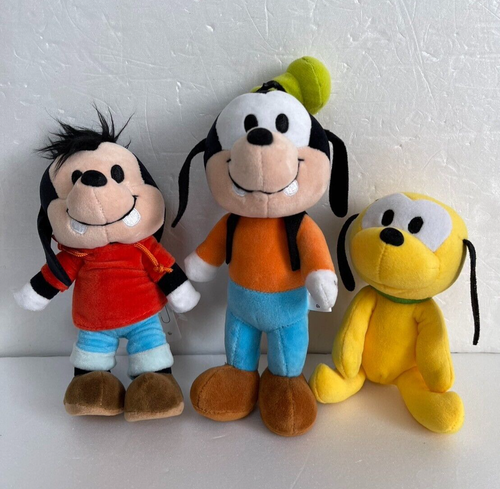 Disney Store Japan nuiMOs Max & Goofy & Pluto Plush Doll Set Goofy ...