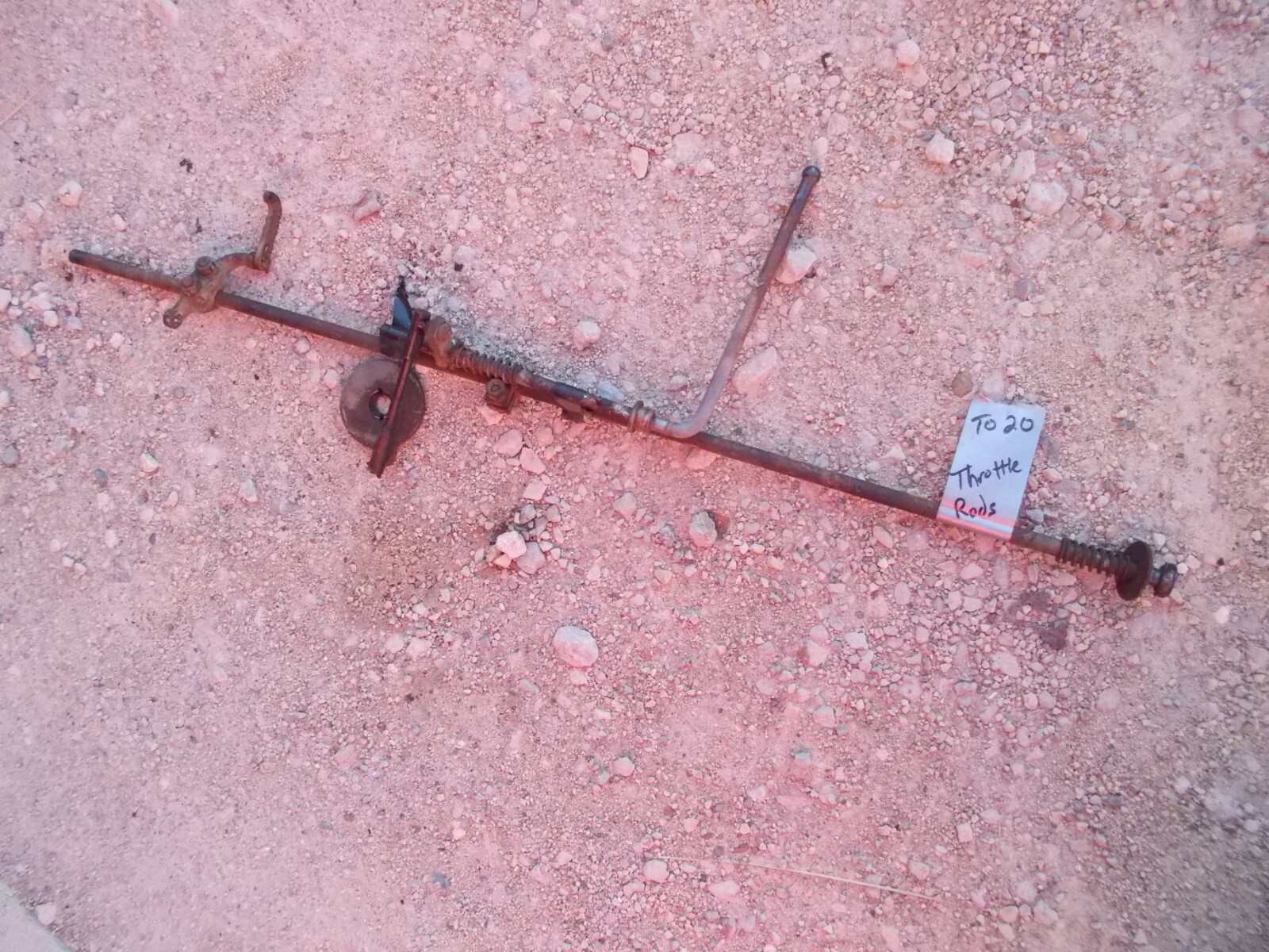 Ferguson TO30 Tractor throttle control linkage rods rod | eBay