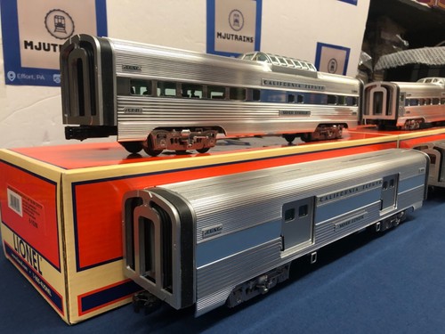 Lionel Aluminum Burlington Zephyr 4-Car Passenger Set 6-15311 | eBay