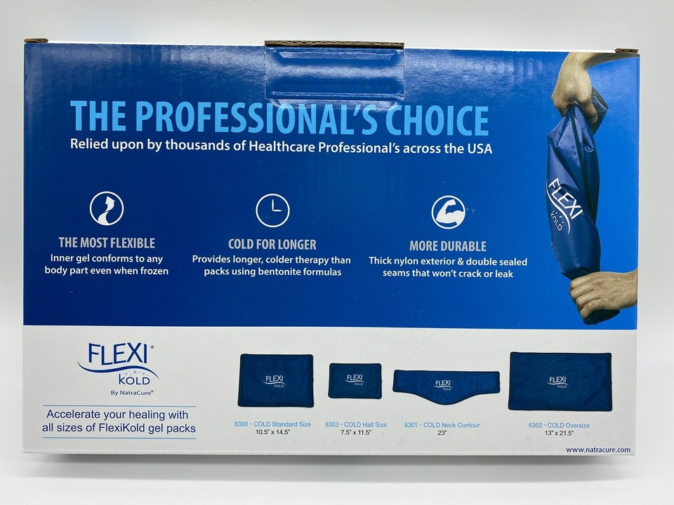 Flexi Kold Gel Cold Pack NECK CONTOUR 23" FLEXI COLD PACK - *SHIPS SAME ...