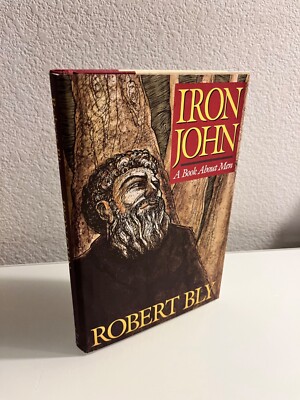 Iron John: A Book About Men by Robert Bly 1990 Hardcover 1st Printing ...
