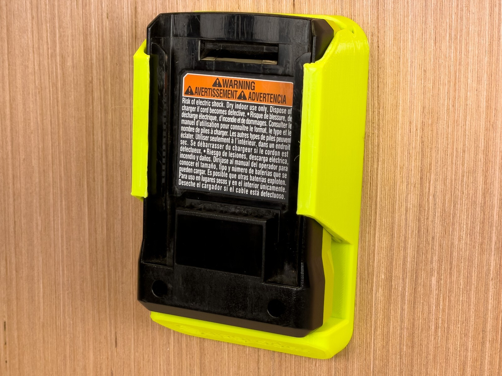 Ryobi 40v Battery Charger Wall Mount, Works With OP403 OP403A OP404VNM ...
