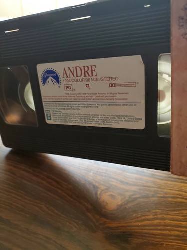 Andre (VHS, 1994) - Film Advisory Board Award 97363313830| eBay