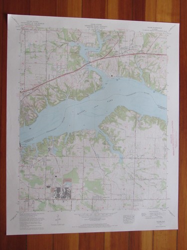 Killen Alabama 1973 Original Vintage USGS Topo Map | eBay