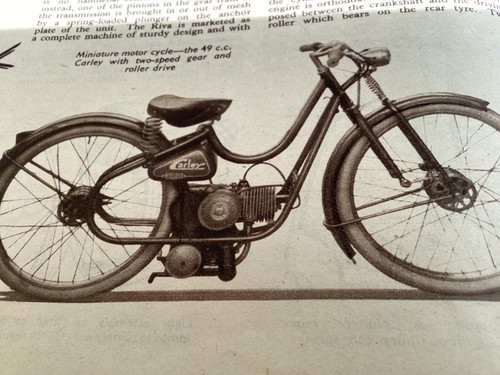 KID VELOSOLEX CARLEY CYCLE MOTEUR PARIS SHOW period 1950 MOTORCYCLE ...