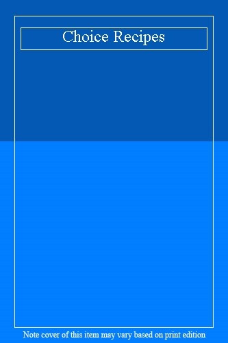 Choice Recipes By Annette Human | eBay