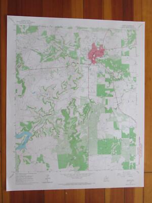 Albany Texas 1967 Original Vintage USGS Topo Map | eBay
