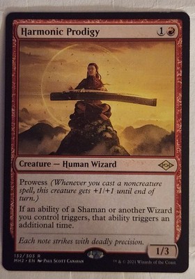 Harmonic Prodigy MTG MH2 132 Red Rare Wizard Tribal Kuja EDH | eBay