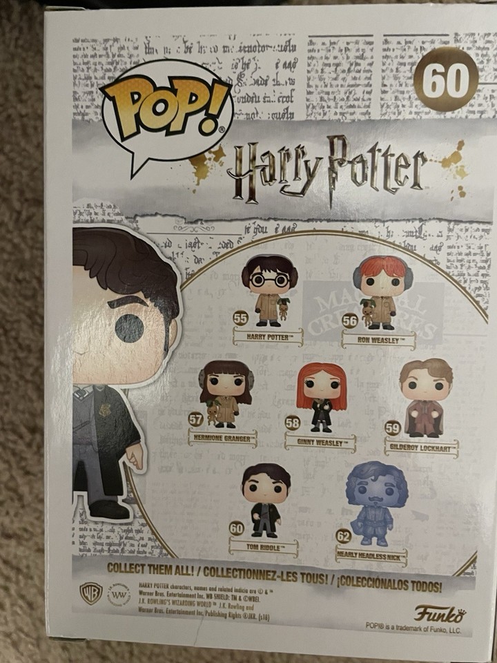 Funko Pop! Harry Potter Tom Riddle (Sepia) #60 Target Exclusive NIB ...