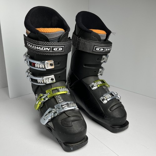 Salomon Sensifit XWave 9.0 3d Buckle Black Ski Boots Size 306mm 26/26.5 ...