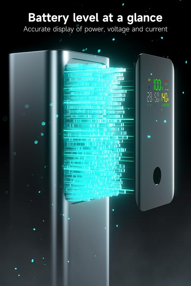 Laptop External Battery Pack 20000mAh Power Bank Charger 100w | eBay