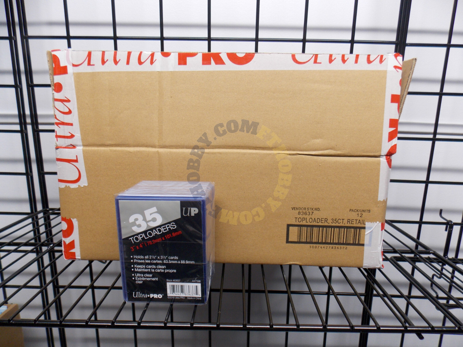 12 - Packs Case Ultra PRO Toploaders Hard Sleeves Protectors 3 x 4 35 ...