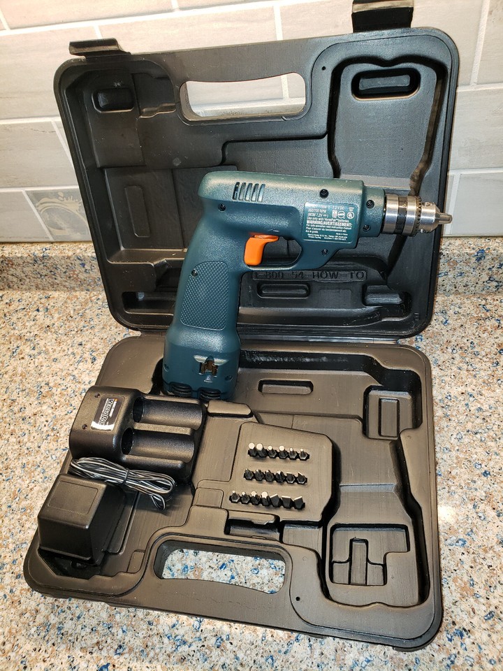 EXCELLENT UNUSED Black & Decker VersaPak Drill Driver VP820 cordless 7 ...