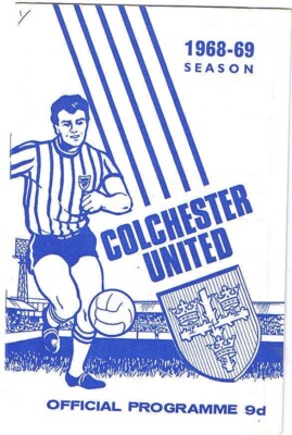Colchester United v Reading 1968/9 League Cup | eBay UK