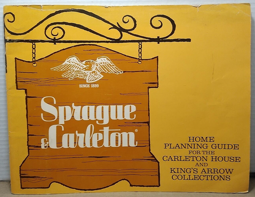 Sprague & Carleton Home Planning Guide - Vintage 1980's Furniture ...