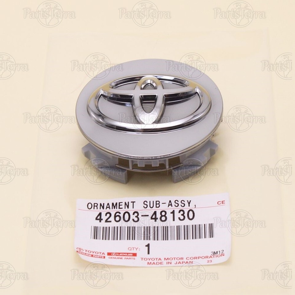 42603-48130 OEM Genuine Toyota WHEEL CENTER CHROME CAP Avalon ...
