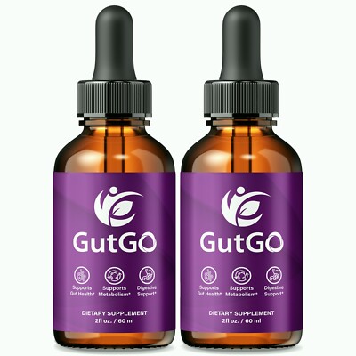 (2 Pack) GutGo Drops Premium Gut Go Liquid Formula for Gut Support | eBay