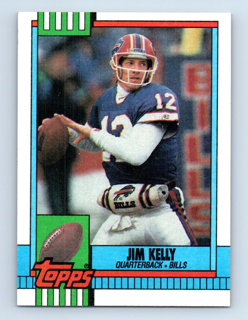 1990 Topps Jim Kelly Buffalo Bills #207 | eBay