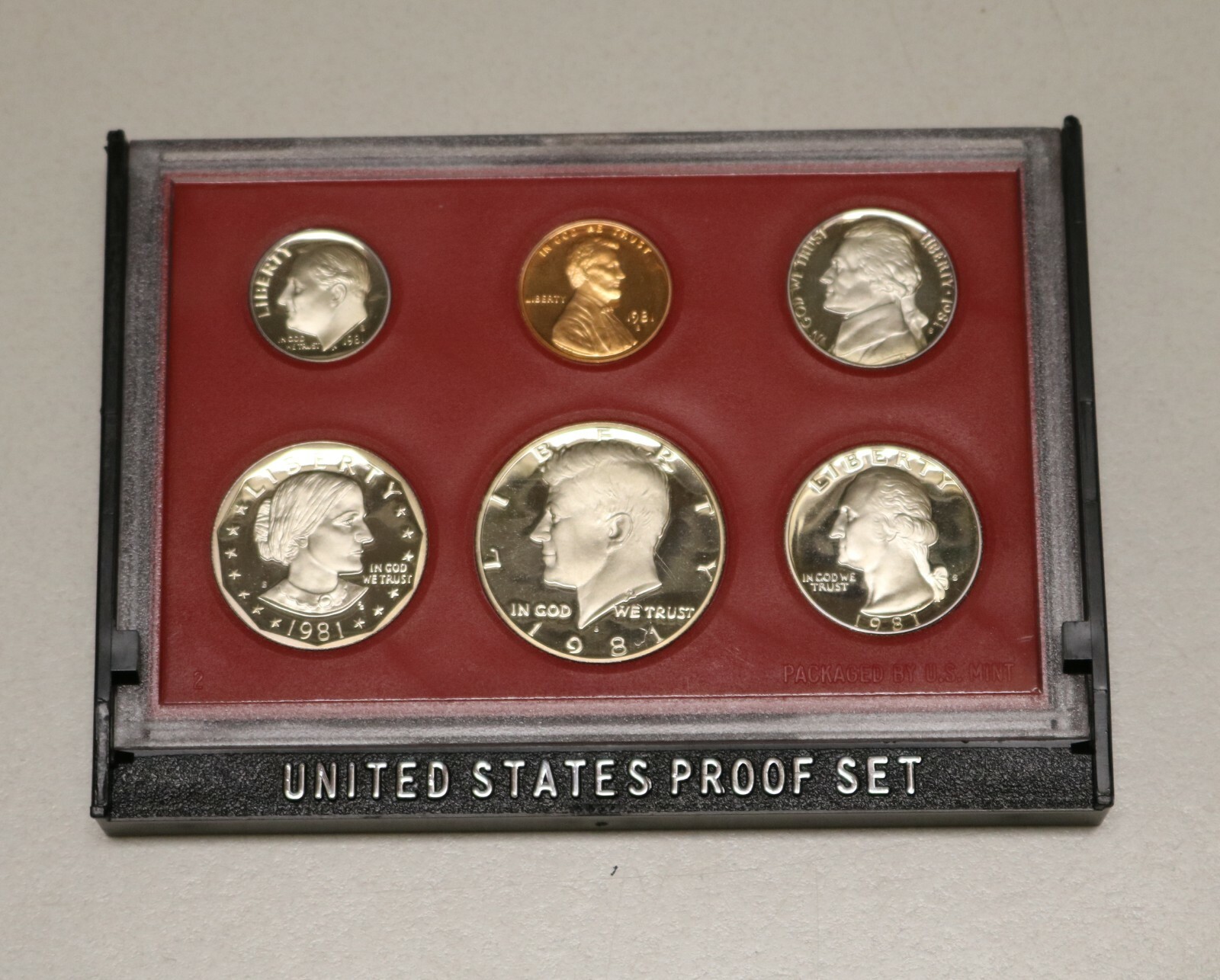 US 1981 Proof Set Type 2 B331 | eBay