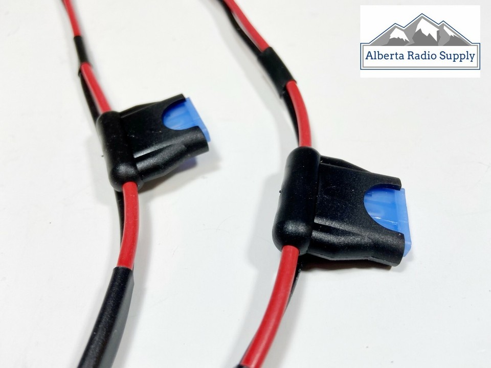 Y Power Cord for (2) ICOM Mobiles Dual Radios / Repeater IC-F5021 F5023 ...