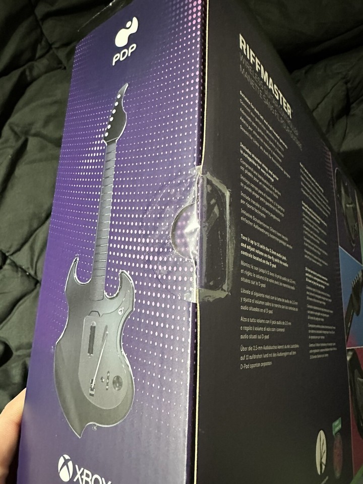 PDP Riffmaster Wireless Guitar Controller Xbox Series X S Xbox One PC ...