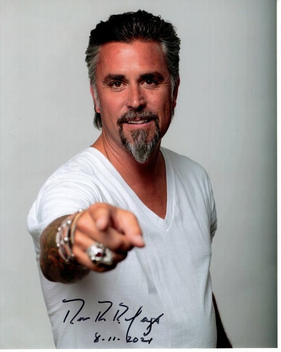 Richard Rawlings Record Tattoos RICHARD RAWLINGS Signed 8x10 GAS