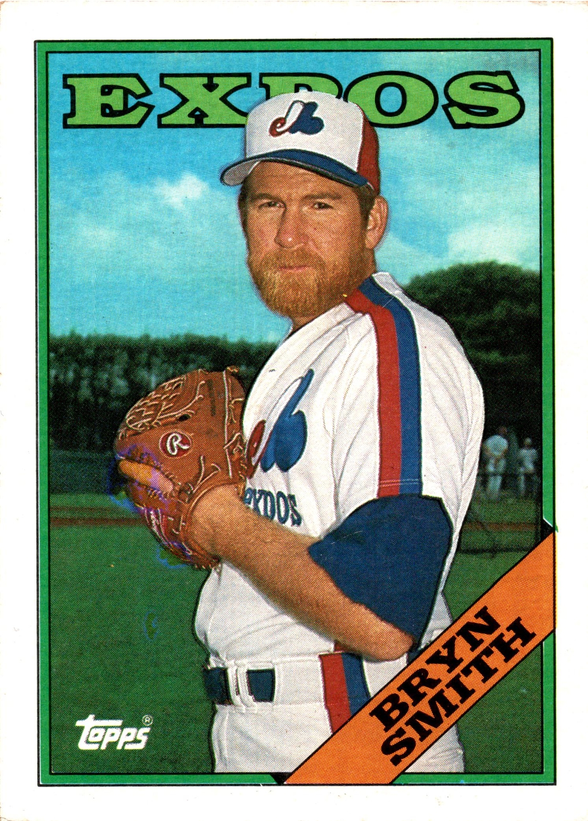 1988 Topps #161 Bryn Smith Montreal Expos MLB Vintage Baseball Card | eBay