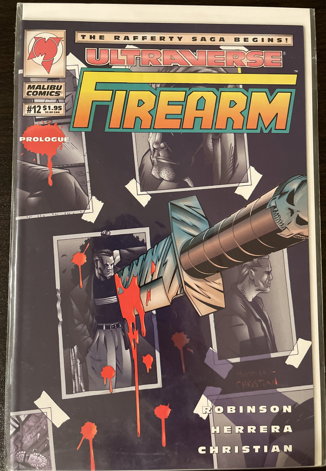 Firearm # 12 Ultraverse Malibu Comics (1994) Vol 1 Rafferty Saga ...